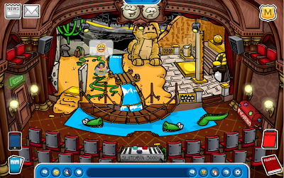 Ártico Club Penguin: Exclusivo: Puffle Dourado de Garianna?!?!?